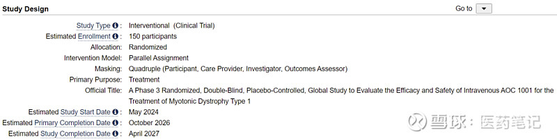AOC里程碑：Avidity正式启动三期临床 Armstrong 2024年5月13日， Avidity Biosciences 在 ...