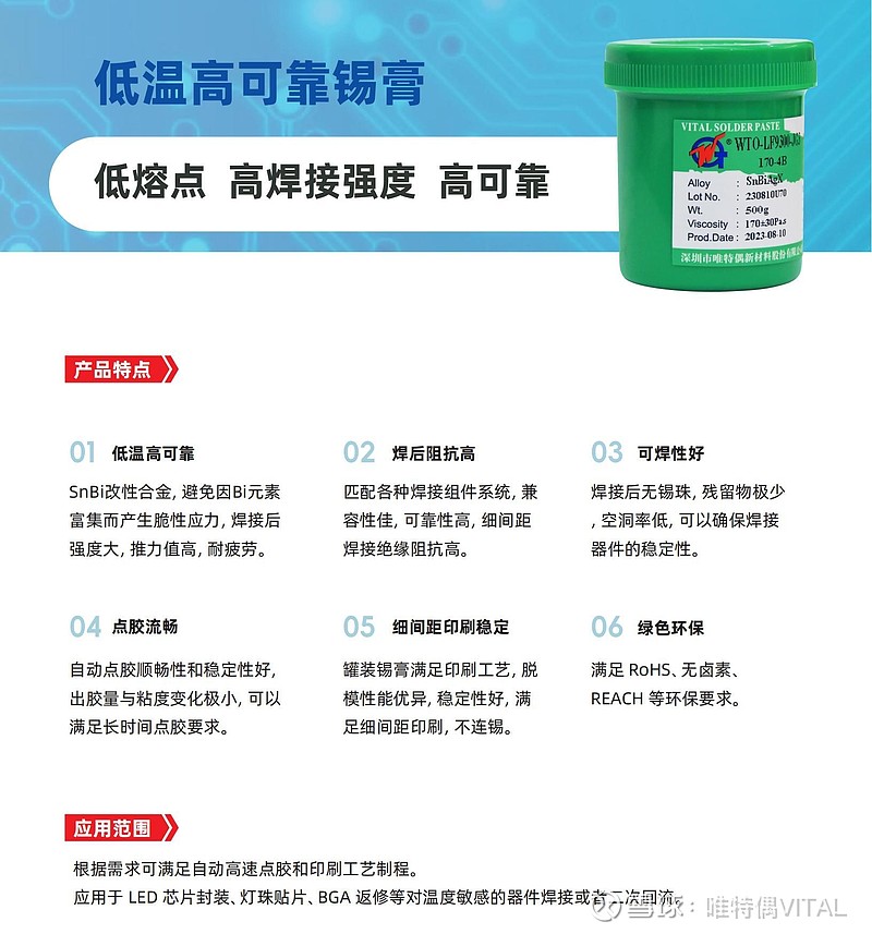 唯特偶小课堂 | 第四期：IPC J-STD-005A标准解读 本期我们就IPC专门针对焊膏要求的标准进行解读。IPC J-STD ...