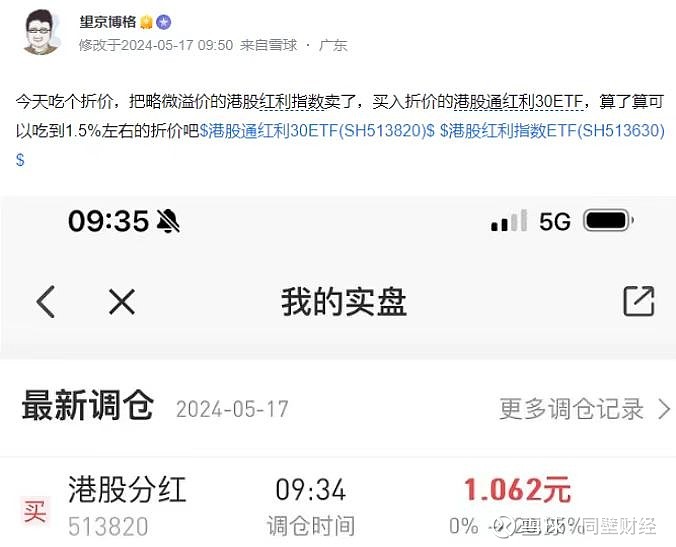 金融地产狂拉升，万科狂涨4%，越秀地产涨超3%！“聪明”资金趁平价涌入港股通红利30ETF（513820） 房市大招来了！就在刚刚，人行等部委宣布了三件大事：1、自5月18日起下调个人住房 ...