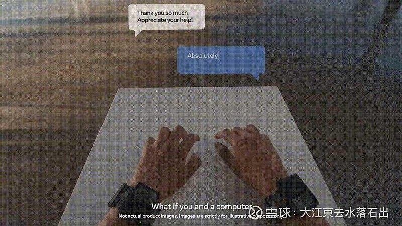 Meta的神经接口手环将在未来几年推出，隔空打字、办公、全息下棋网页链接$科创板ETF(SH588090)$ $英伟达(... - 雪球