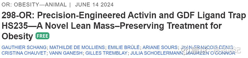 ADA2024：减脂不减肌竞争焦点 Armstrong 2024年6月21-24日，第84届美国糖尿病学会年会将在佛罗里达州奥兰多橙郡会议中心 ...
