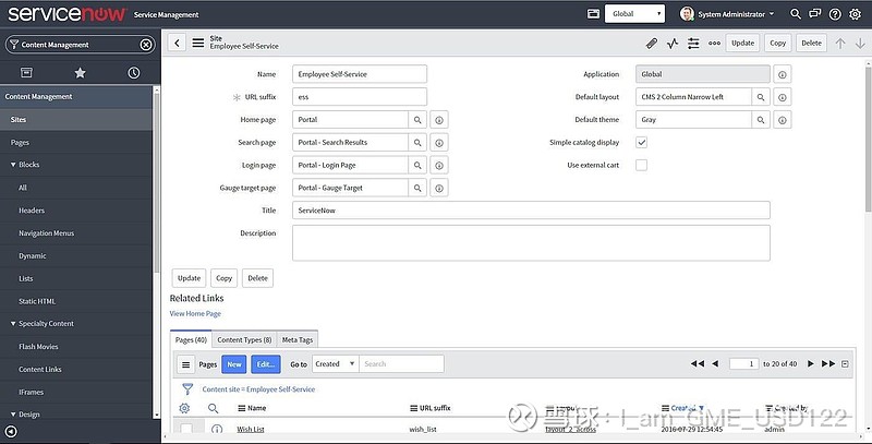 $ServiceNow(NOW)$ 看看这个11000亿人民币市值公司系统界面… 美国还有很多大大小小的软件公司，那个U... - 雪球