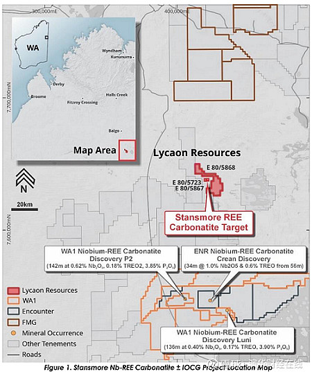 【异动股】Lycaon Resources (ASX:LYN) Stansmore铌稀土项目即将启动钻探 ACB News《澳华财经在线》10 ...
