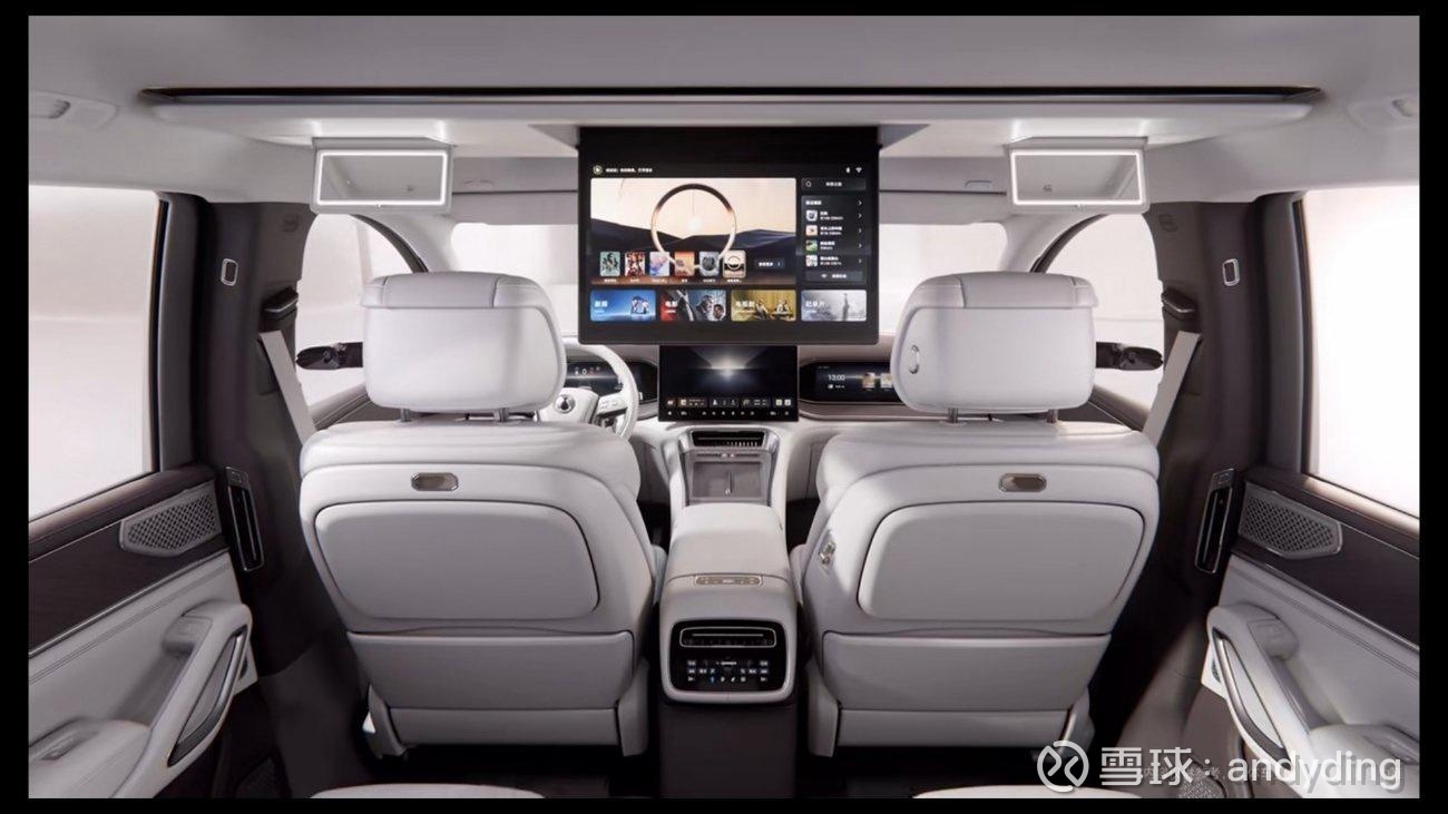 $比亚迪(SZ002594)$ 腾势N9内饰公布，初步看了下解密视频，应该算不错了，在冰箱沙发彩电的基础上又有创新，内饰... - 雪球