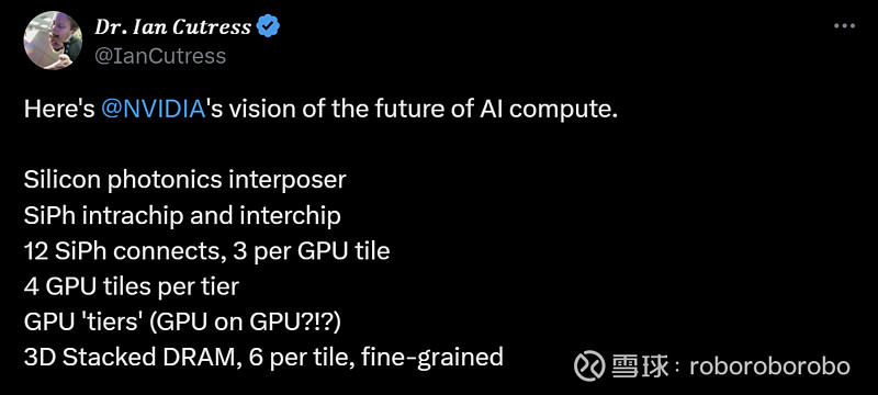 今天彭博头条就是CPO 说的是nv amd intel 三巨头疯狂投资CPO个人毫无疑问的超级看好CPO也几乎是最早看好... - 雪球