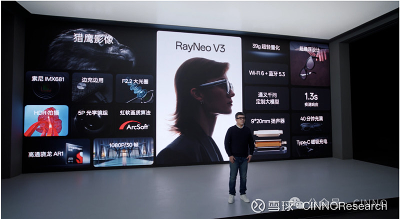 雷鸟X3正式发布：搭载全彩 MicroLED 光引擎，今年Q2上市 1月7日CES期间，雷鸟创新举行“ Meta ，Beyond”发布会，正式发布雷鸟V3 AI拍摄眼镜。雷鸟V3 AI拍摄 ...