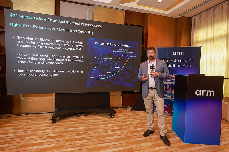 Arm阐述AI野心：从芯片到生态，构建未来社会基石 2025年5月22日， Arm 高级副总裁兼终端事业部总经理Chris Bergey在北京 ...