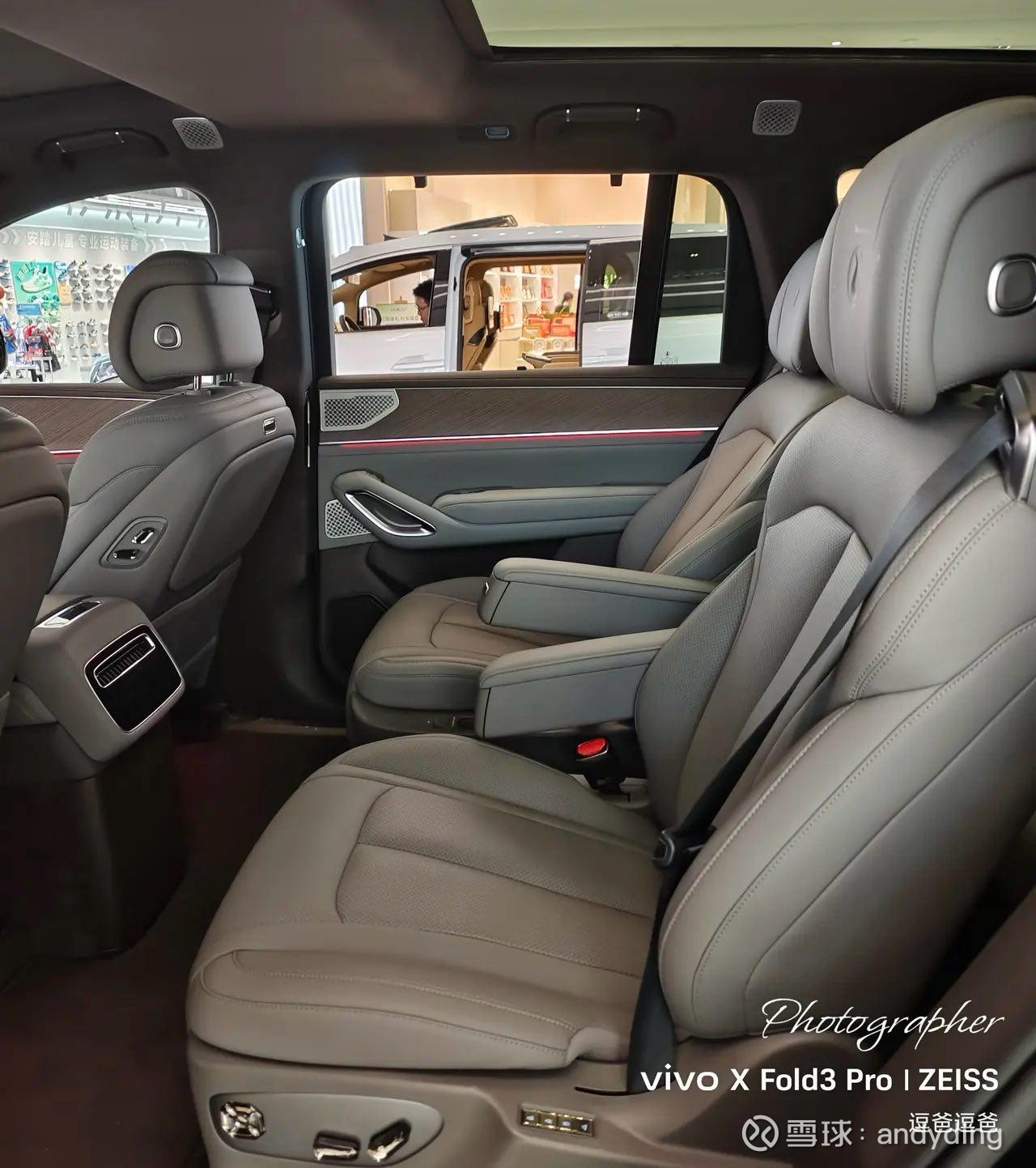 $比亚迪(SZ002594)$ $吉利汽车(00175)$ 极氪 9X内饰，和腾势N9相比如何？ - 雪球