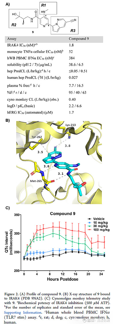 药渡Cyber解析一种强效IRAK4选择性抑制剂Edecesertib（GS-5718）的发现 来源：药渡Cyber快看版IRAK4通过介导 ...