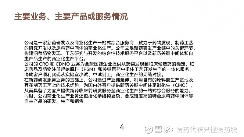 解读泓博医药250728 CDMO，CXO记录$泓博医药(SZ301230)$ - 雪球