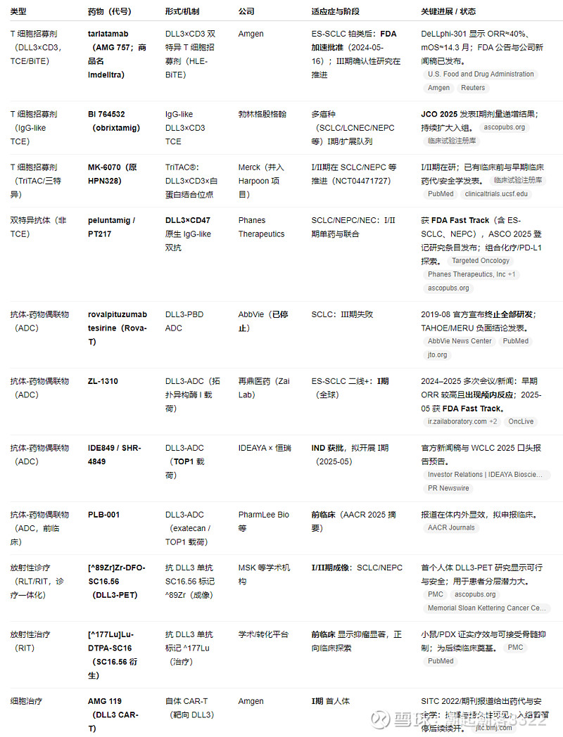 再鼎-ZL1310-DLL3 ADC 小细胞肺癌美国现状美国每年新发3万小细胞肺癌（SCLC）患者，分为局限期（1万人）与广泛期（2万人）。局 ...