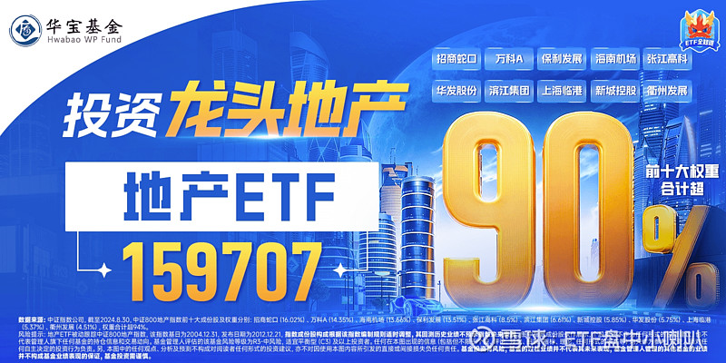地产ETF（159707）拉升1.53%，张江高科领涨10.01%，龙头地产或具更大弹性 8月28日，截至9时44分，地产板块表现活跃，代表A股龙头地产行情的 中证800 地产指数 上涨1. ...