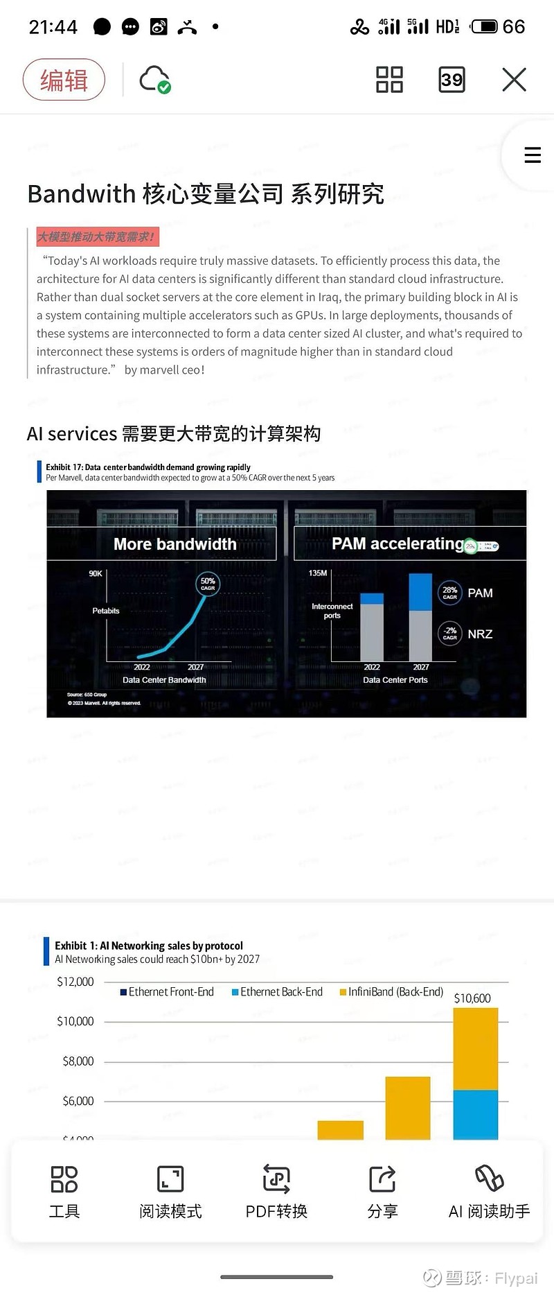 AI浪潮下的带宽革命：参与重组AAOI与探寻Tetramem“模拟神经元矩阵运算”带宽之旅 2023年的春天，随着大型语言模型（LLM）的爆发 ...