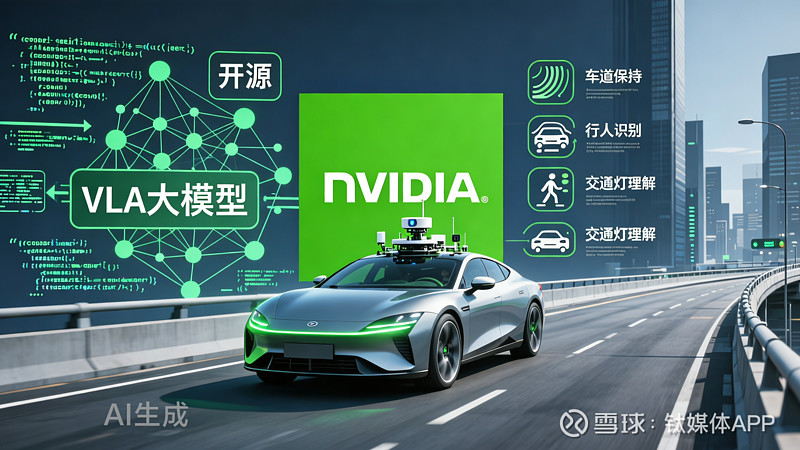 英伟达开源最新VLA，能否破局L4自动驾驶？ 图片由AI生成随着大模型深度融入汽车行业，行业竞争正从功能实现转向高阶智驾能力的比拼，而VLA ...