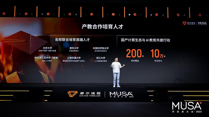 摩尔线程发布新一代全功能GPU架构，以全栈战略筑牢国产算力底座 12月20日， 摩尔线程 举办的首届MUSA开发者大会（MUSA ...